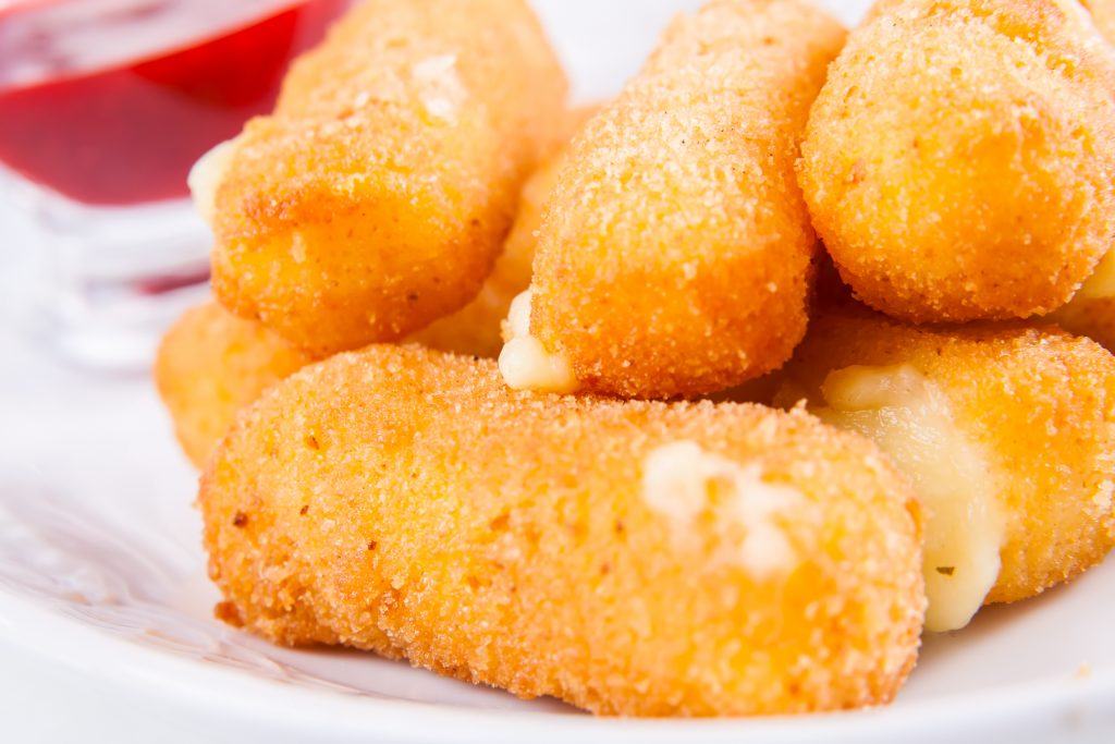 Skinny Sal's Fried Pepper Jack Cheese Sticks - The Professional Chef