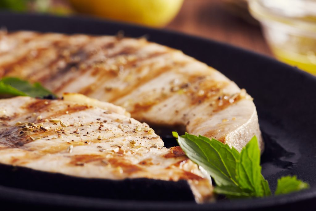 Zesty Spicy Swordfish - The Professional Chef